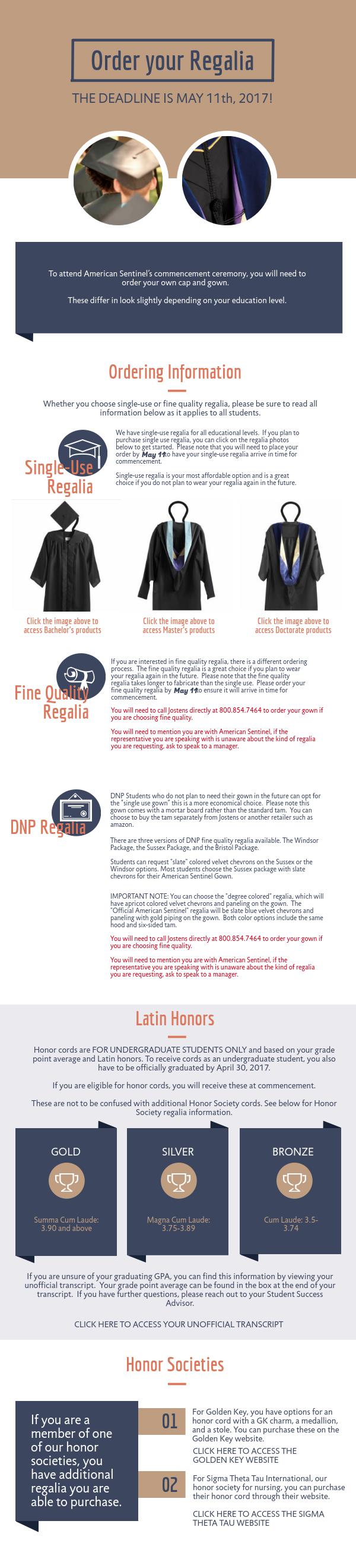 2017 Regalia Ordering Information | Piktochart Visual Editor