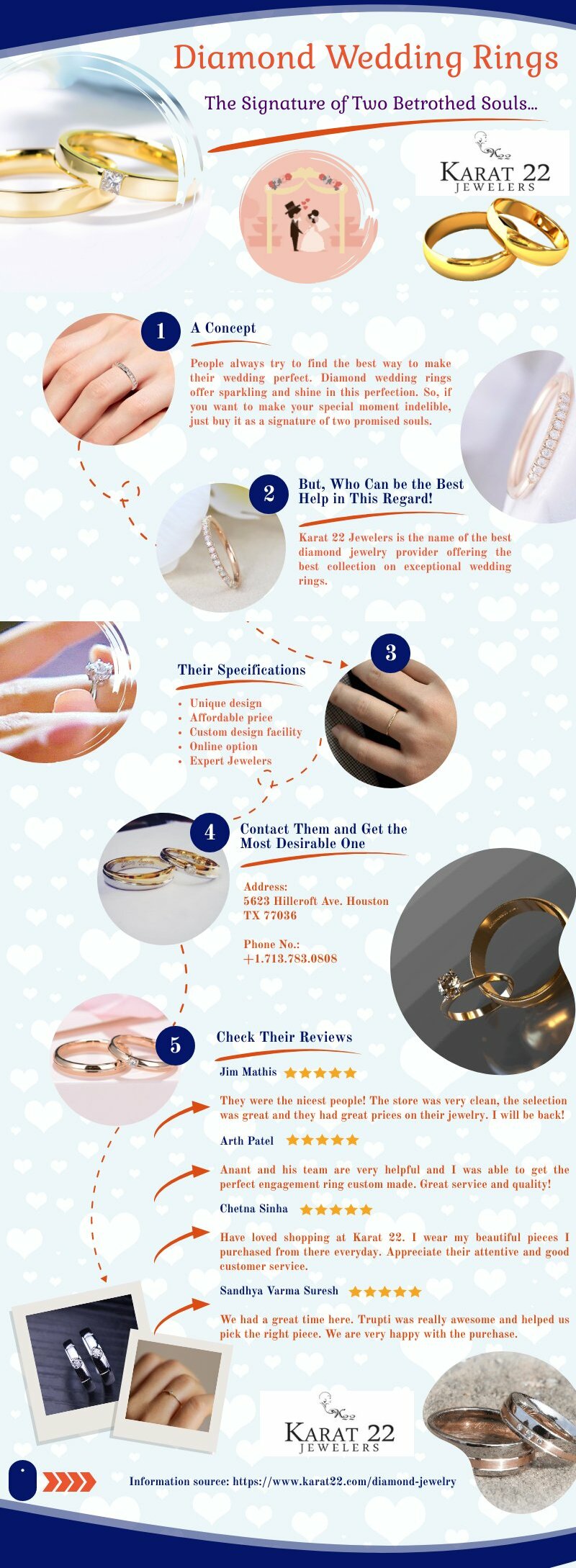 Diamond Wedding Rings, the Signature of Two Betrothed Souls ...