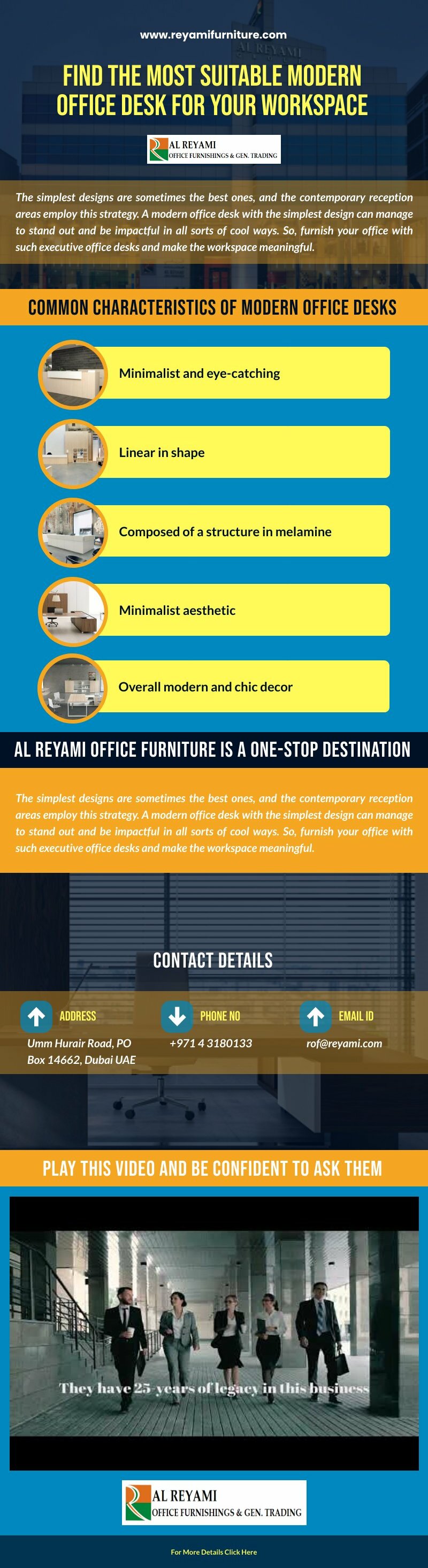 Find the Most Suitable Modern Office Desk for Your Workspace ...