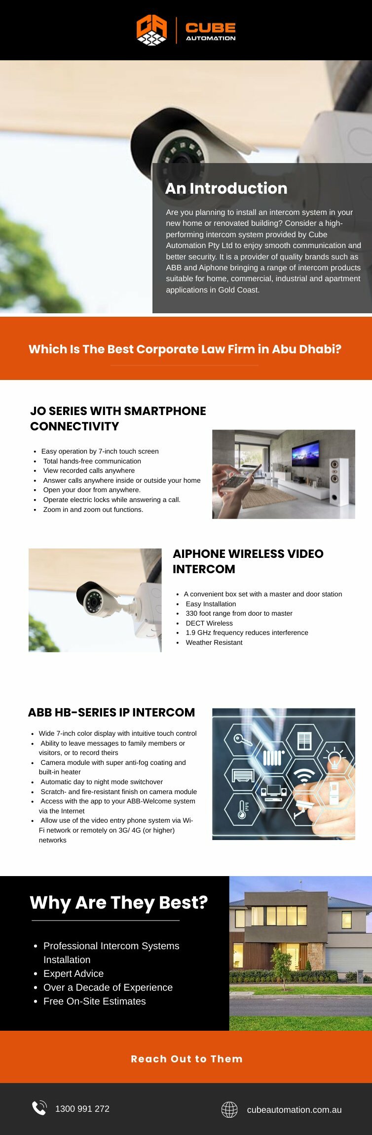 Buy High-performing Intercom System in Gold Coast | Piktochart Visual ...
