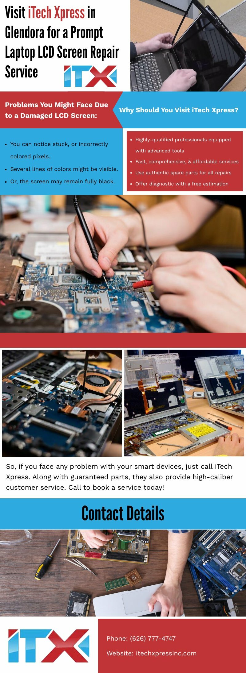Fix Your Damaged LCD with Skilled Technicians | Piktochart Visual Editor