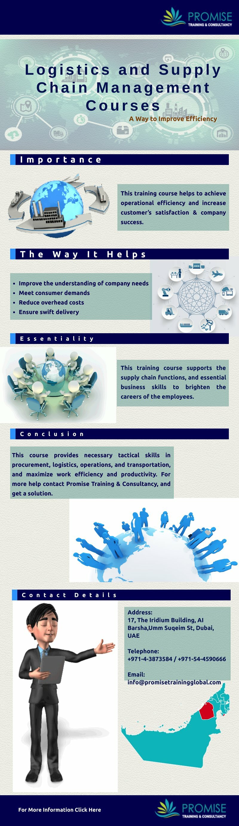 Logistics and Supply Chain Management Courses | Piktochart Visual Editor