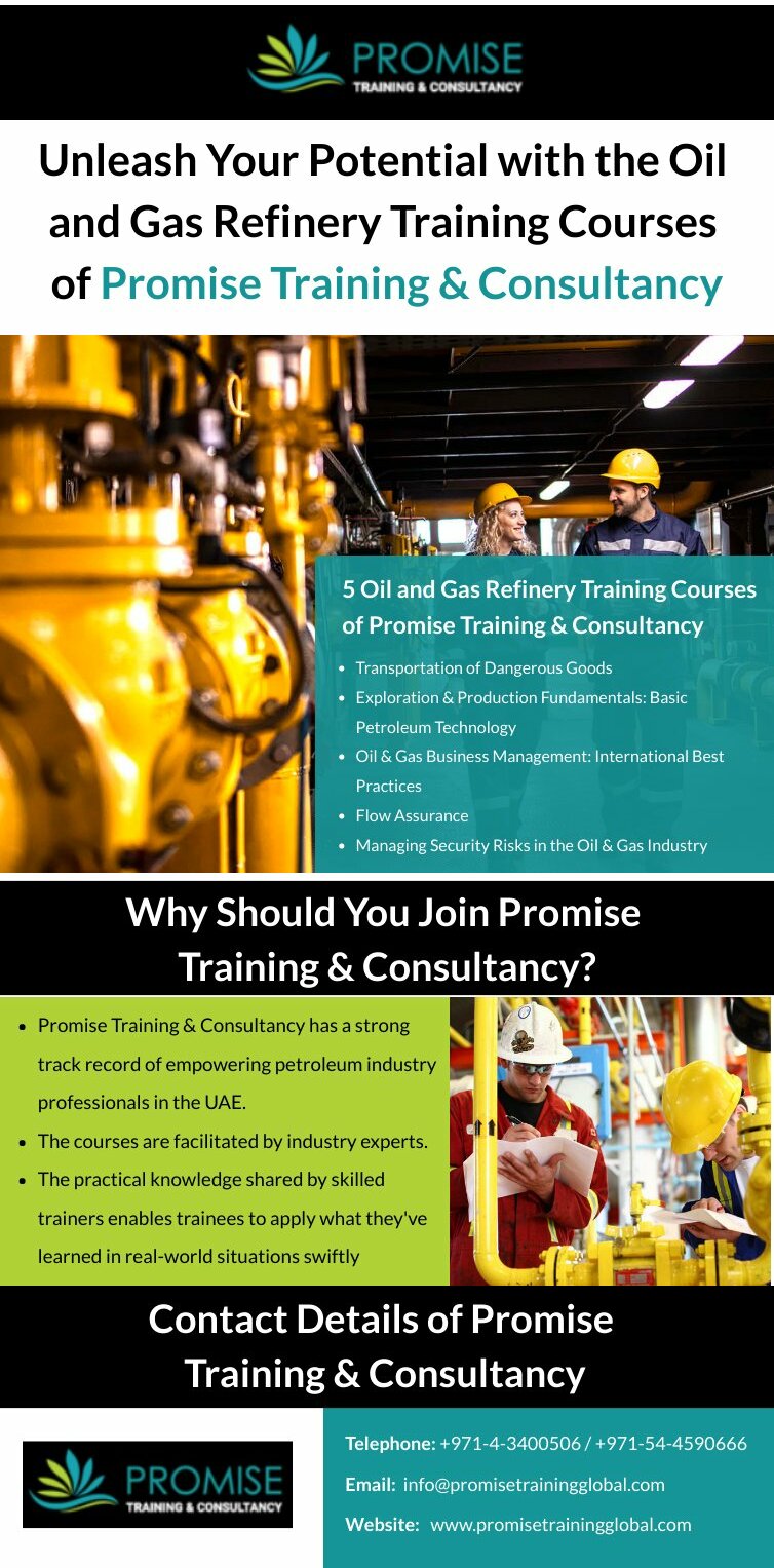 Get Oil and Gas Refinery Training | Piktochart Visual Editor