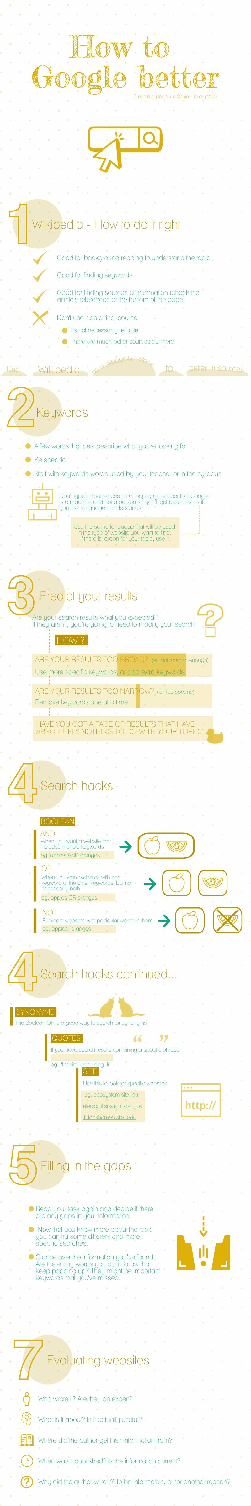 How to Google better | Piktochart Visual Editor