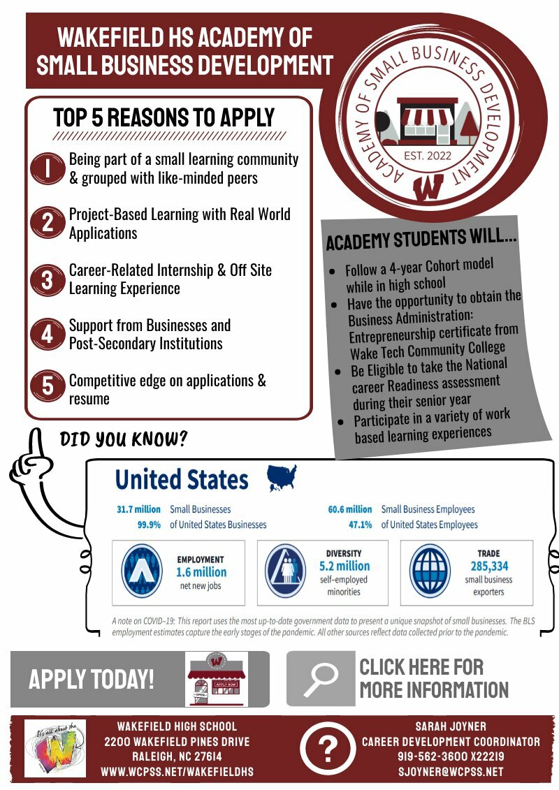 Career Academy Flyer | Piktochart Visual Editor