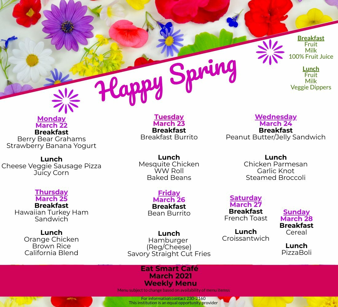 Parent Menu March 22 28 Piktochart Visual Editor