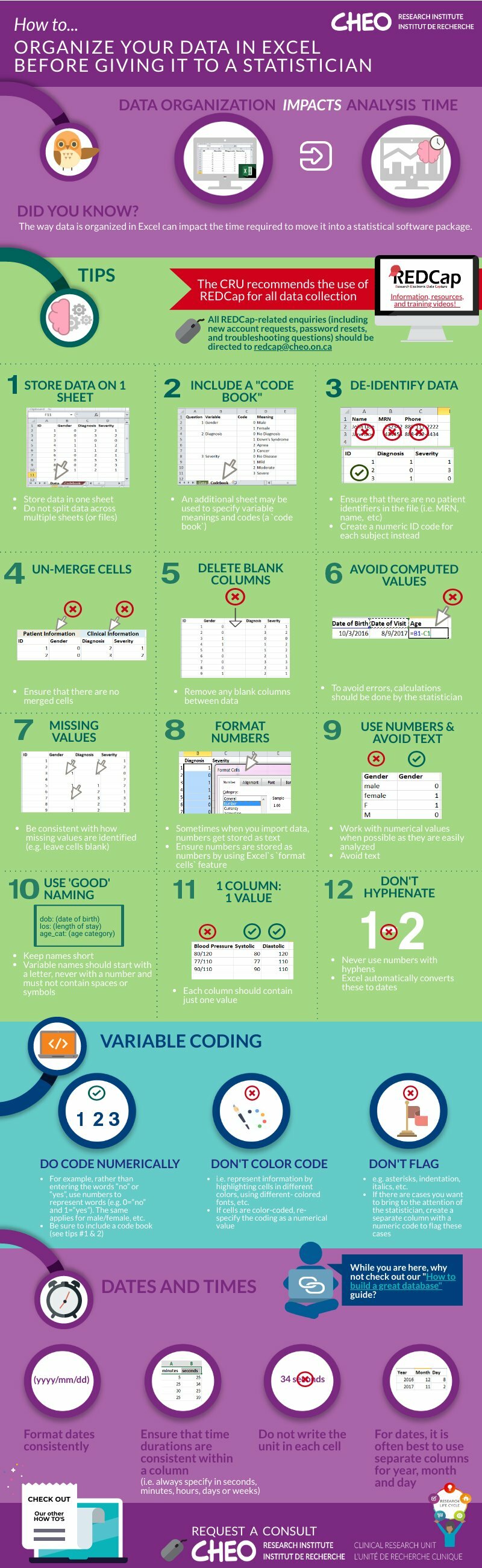 Organize Excel Data Before Giving It To A Statistician Piktochart 