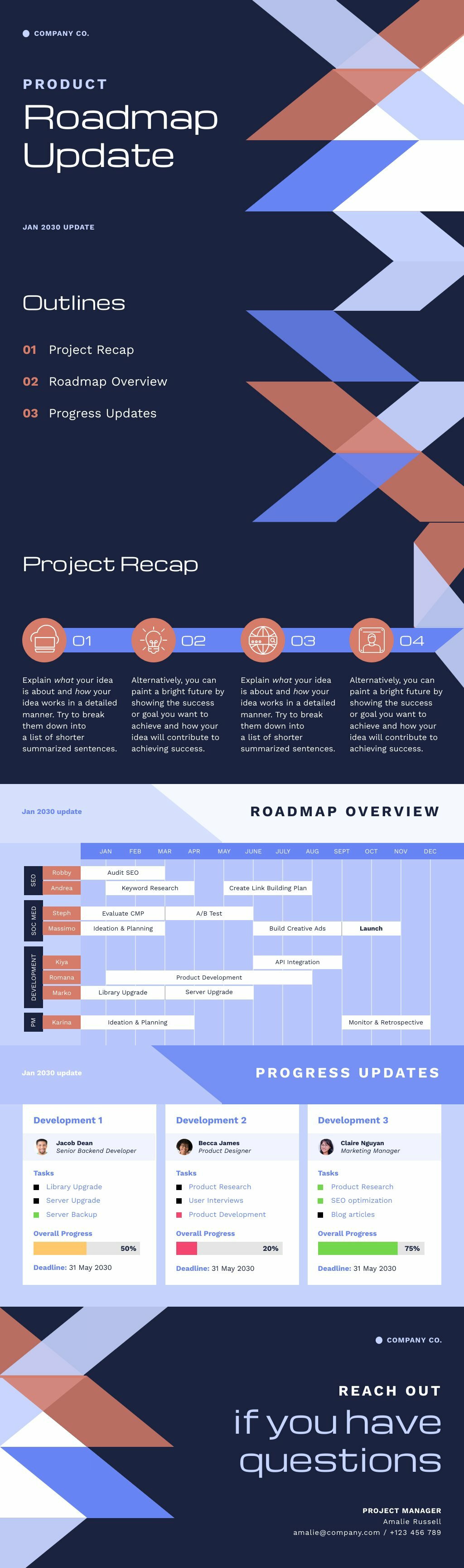 Social Video Marketing Presentation | Free presentation template - Piktochart
