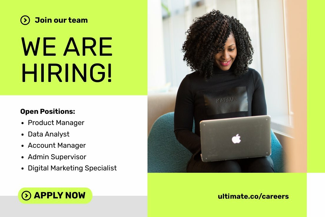 We re Hiring LinkedIn Post Piktochart