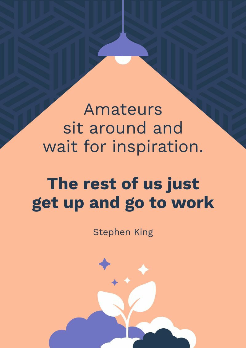 Inspirational Poster Work