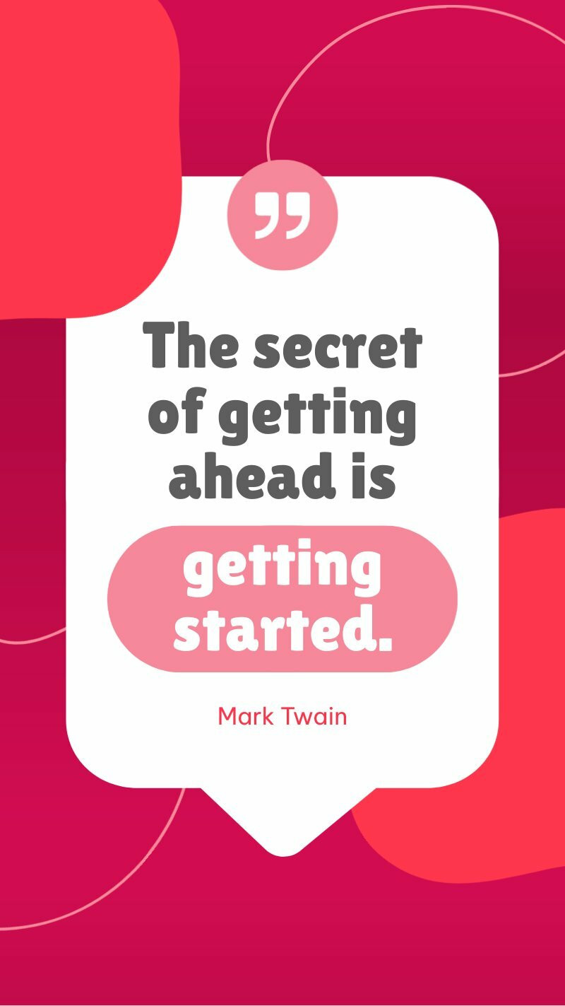 Motivational Quotes for Work Instagram Story - Piktochart