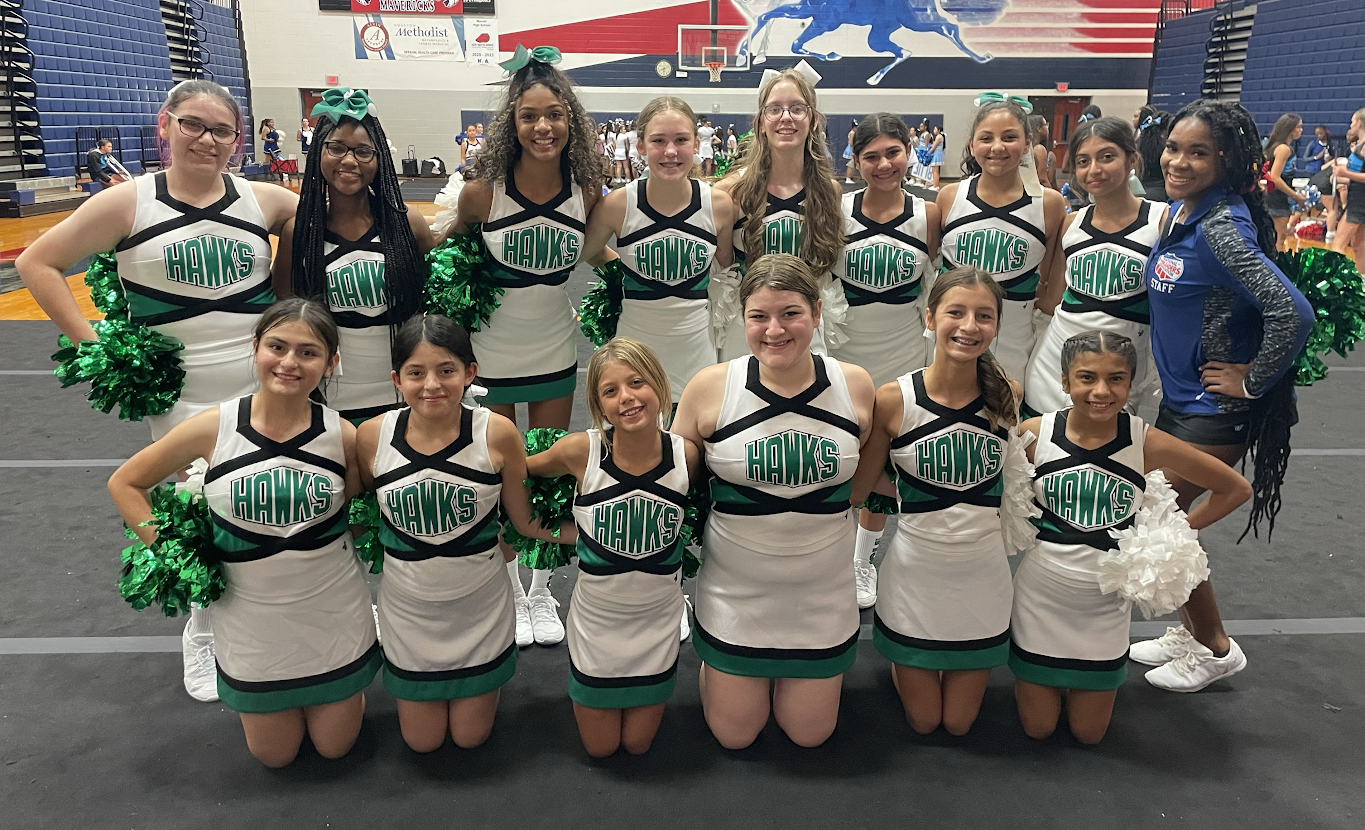 Junior High School Cheerleaders